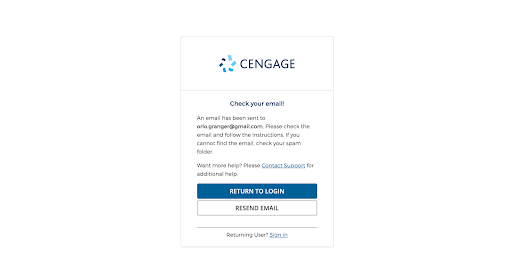 Cengage Access Resource