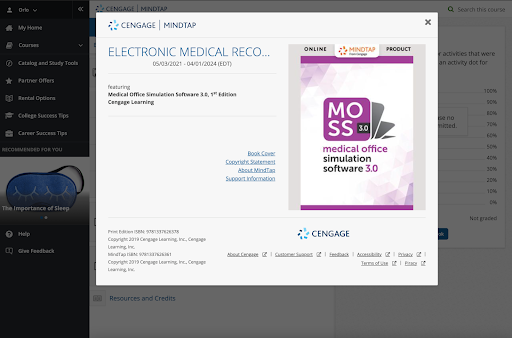 Cengage Access Resource