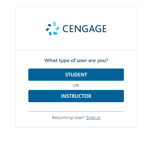 Cengage Access Resource