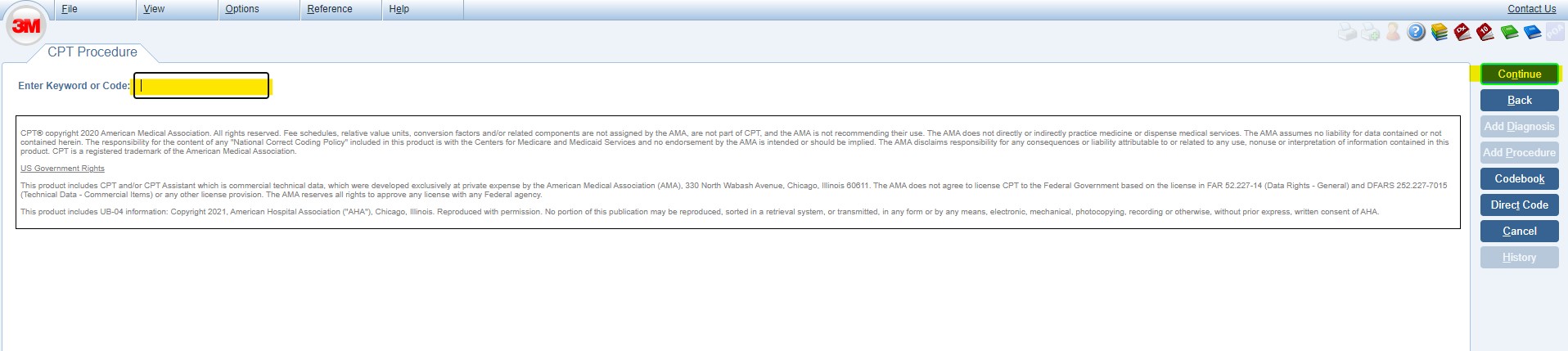 3M Encoder Tool for CPT & HCPCS