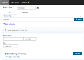 Diet and Wellness Plus+: A tool for Health & Wellness learners