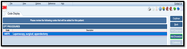 3M Encoder Tool for CPT & HCPCS