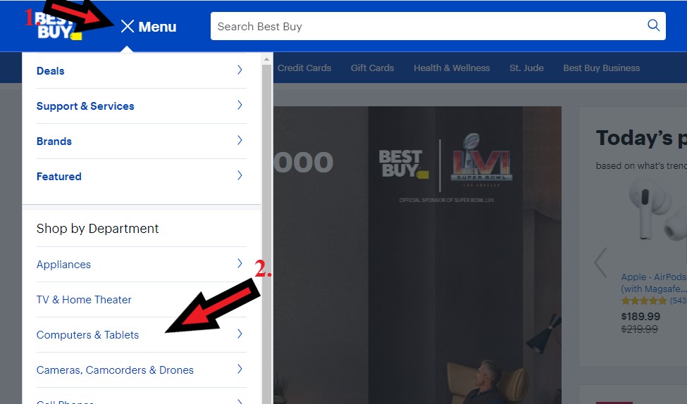 How do I get my laptop?